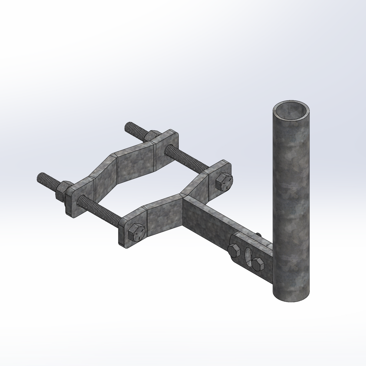 800-M-TOW-10 / Basic 10" AUX Standoff Tower Mount – TRIPLE C QUALITY ...