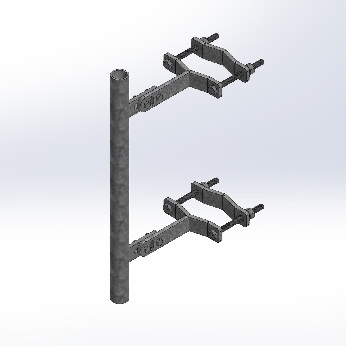 800-M-TOW-P-24 / 24" Pipe Standoff Tower Mount – TRIPLE C QUALITY ...